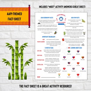 AAPI Heritage Month Printable Activity Bundle for Kids (digital ...