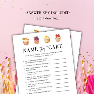Printable Birthday Party Game Bundle: 10 Fun Activities (digital ...