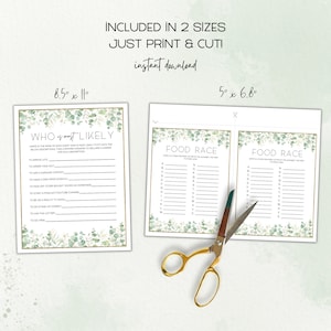 Dinner Party Games Printable, Dinner Party Activities, Minimalist Party ...