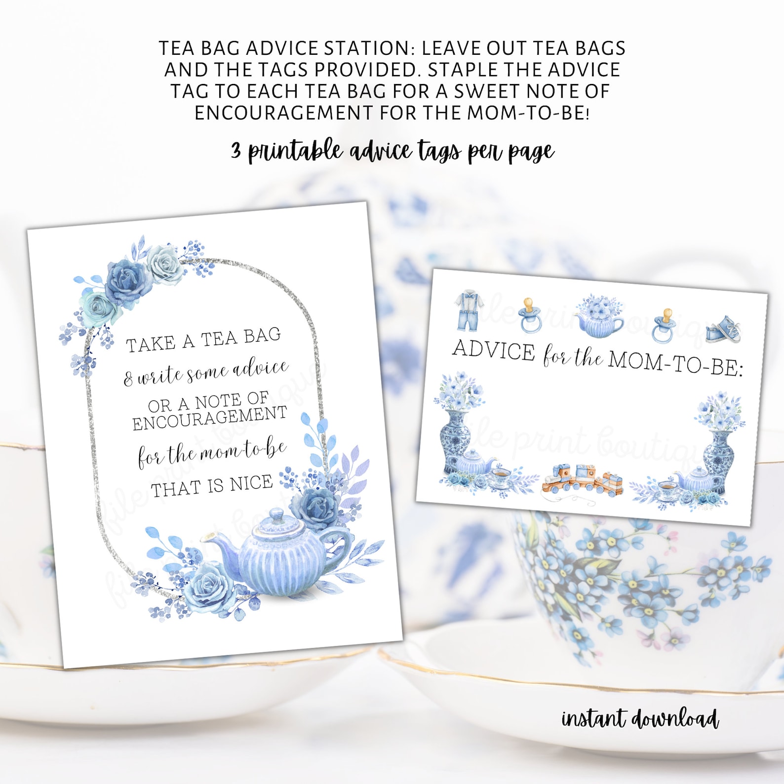 Boy Baby Shower Tea Party Games, Baby Shower Tea Party Games, Baby ...