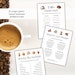 Coffee Party Games Printable: Minimalist Activity Bundle (digital ...