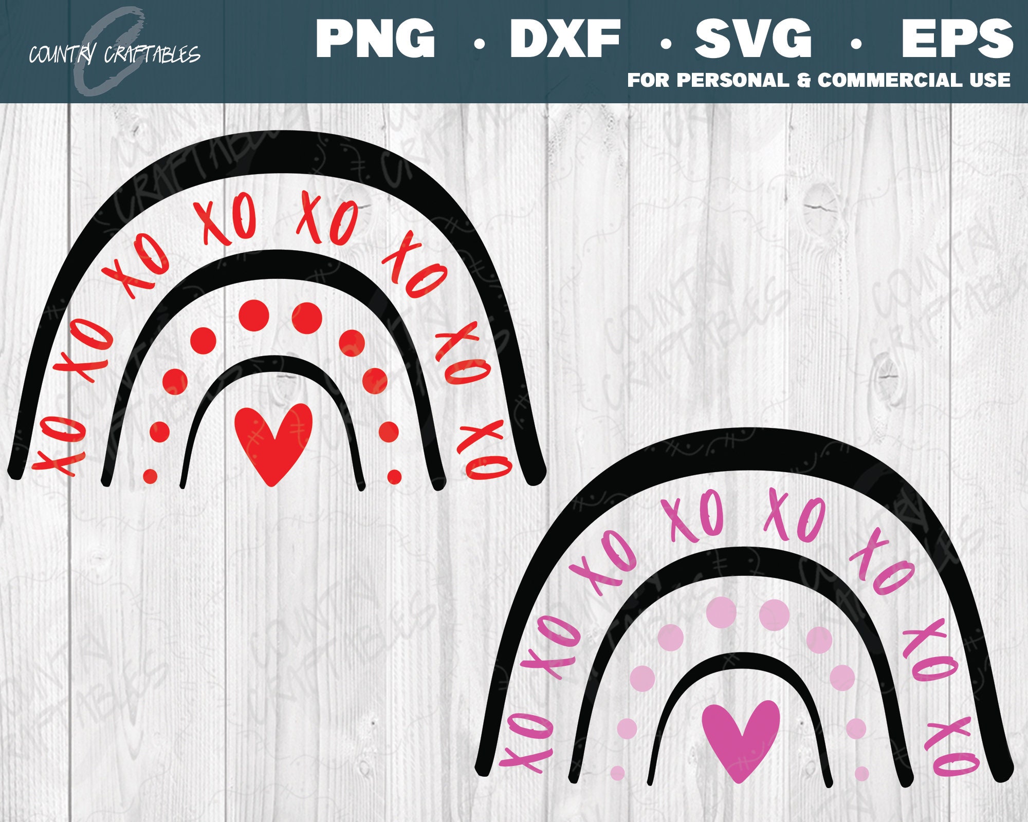 Valentines Day Svg Boho Rainbow Svg Svg for Shirts - Etsy