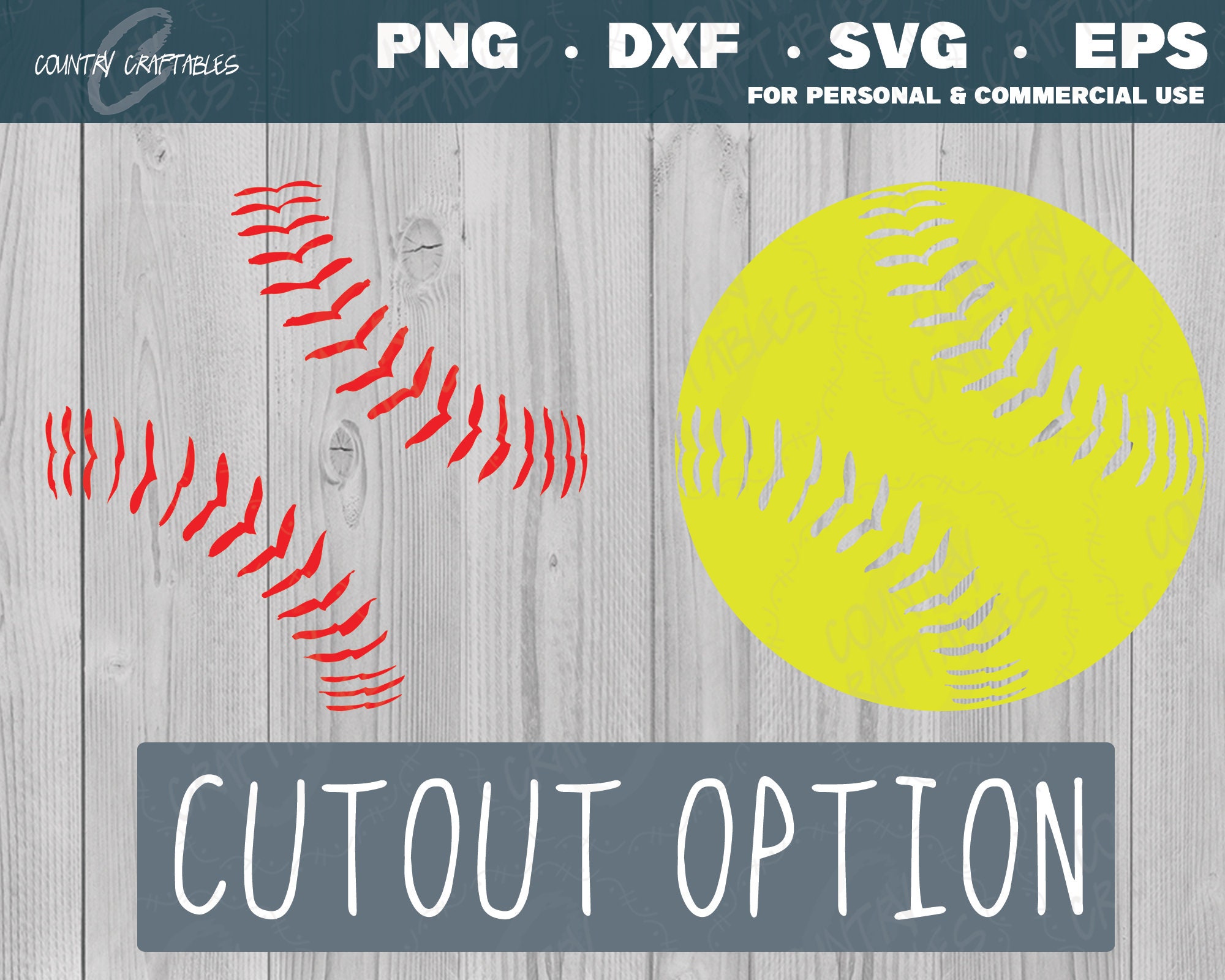 Softball SVG Softball Png Softball Cut Files Softball - Etsy