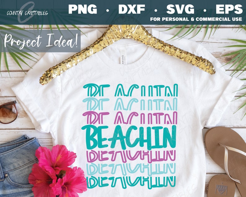 Beachin SVG Summer SVG Beachin Png Summer Png Beach - Etsy