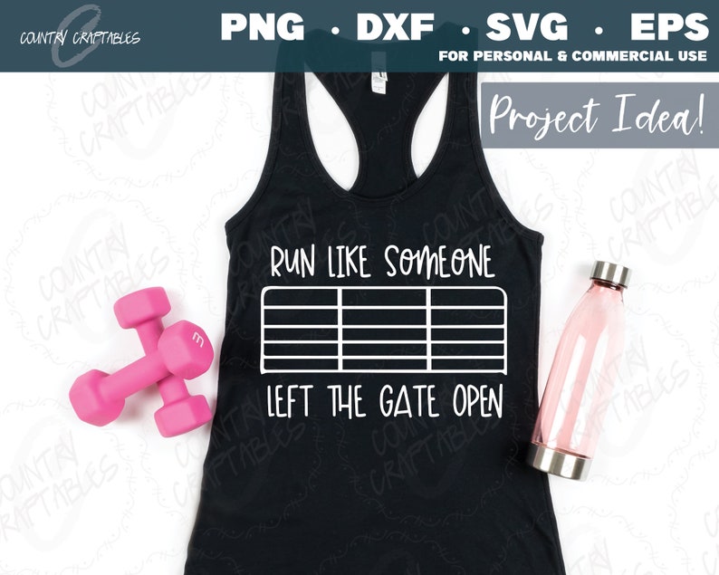Fitness Svg Tank Svg Farm Svg Funny Workout Tank Country - Etsy