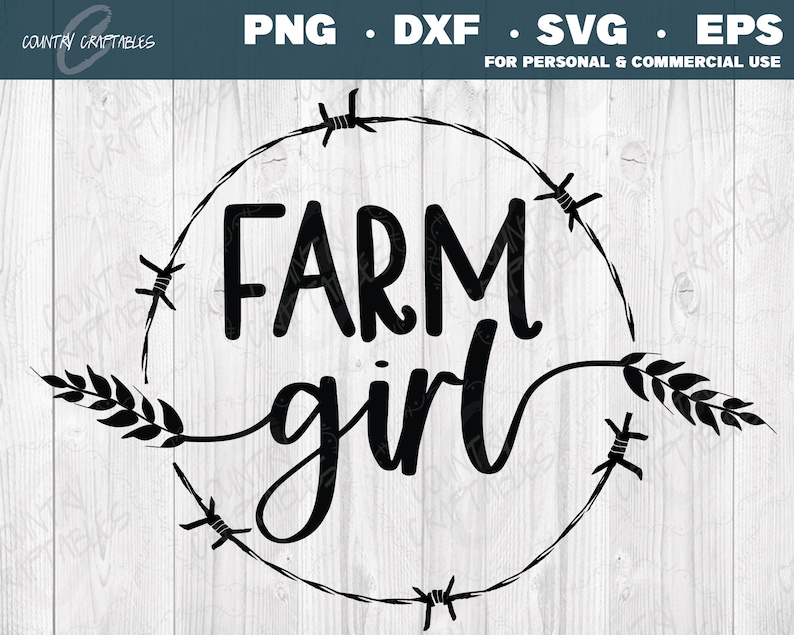 Farm Girl SVG Farm Shirt Svg Farm Svg Farm Girl Png | Etsy