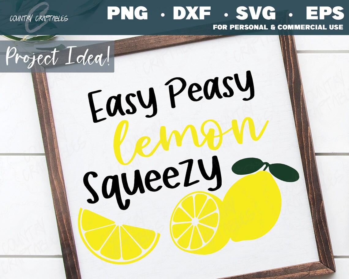 Fruit SVG Lemon SVG Lemon Png Summer SVG Rustic Sign Svg - Etsy