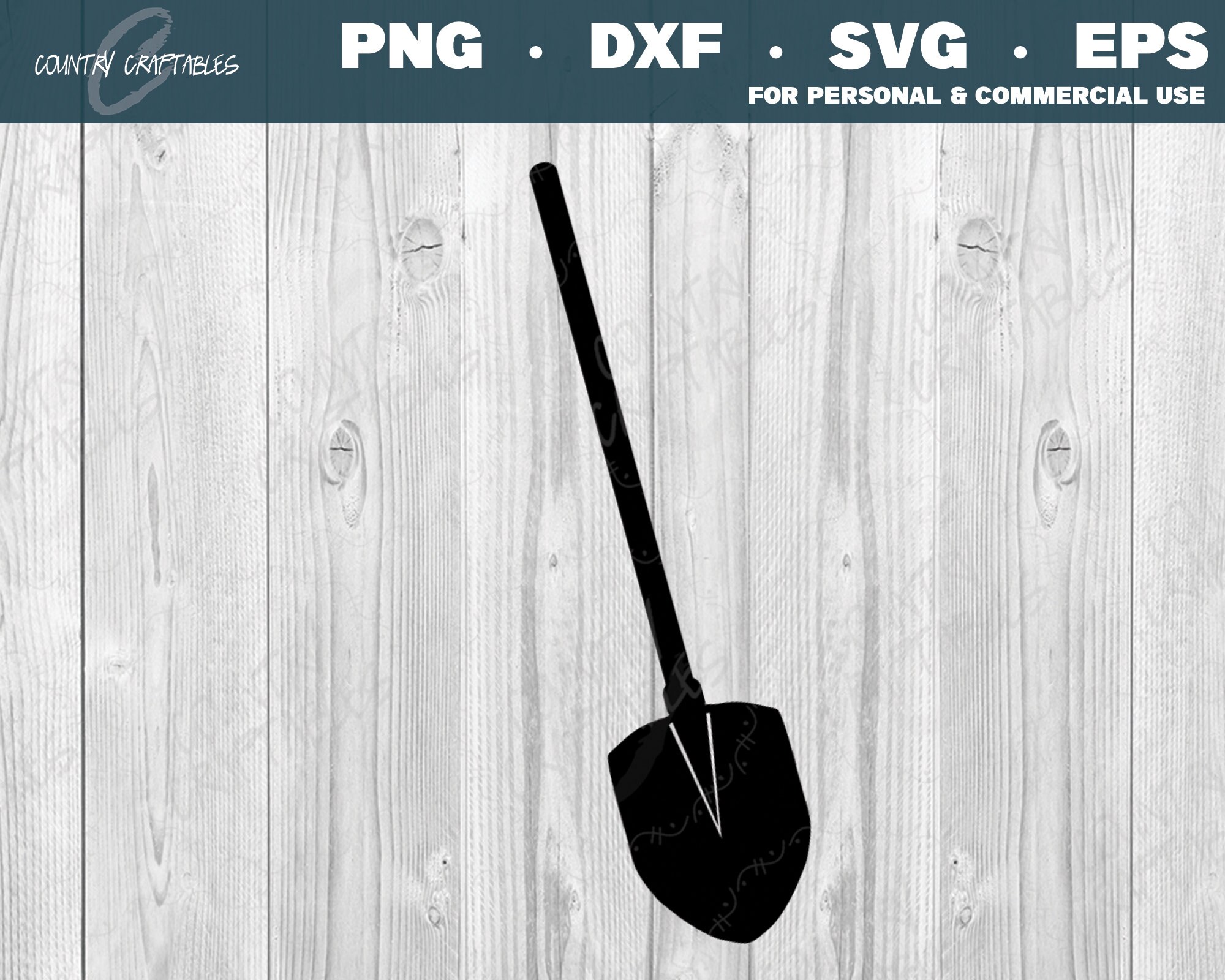 Simple Shovel SVG, SVG Gardening, Archivos SVG para Cricut, Shovel svg ...