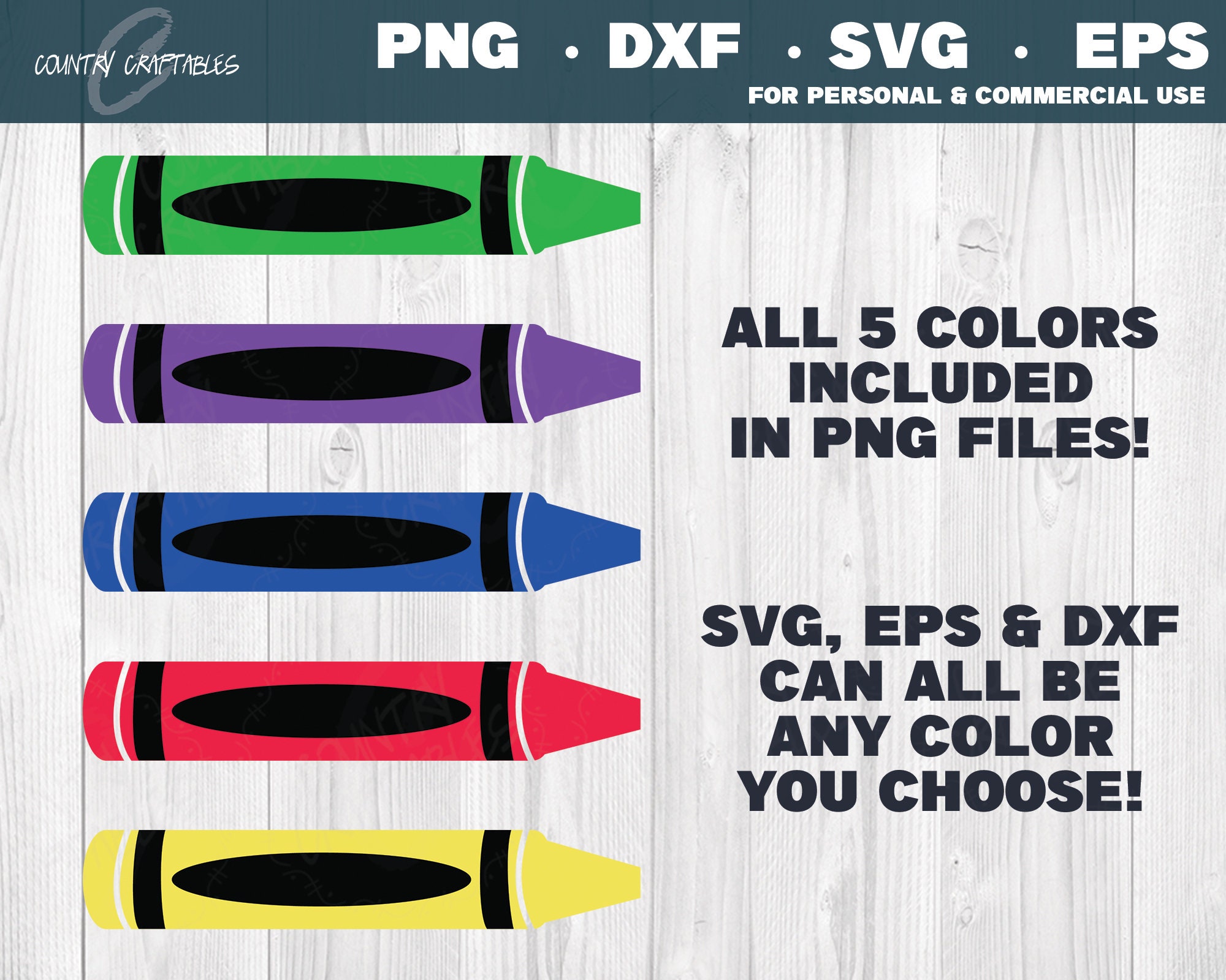 Crayons SVG, Crayon PNG, Teacher Crayon SVG, Back to School Crayon Svg ...