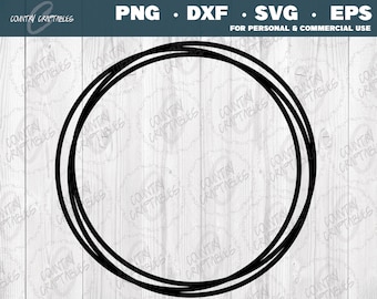 Triple Circle Svg - Etsy