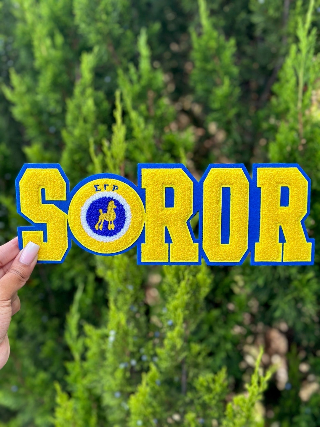 SGRHO Large SOROR Iron on Patch - Etsy