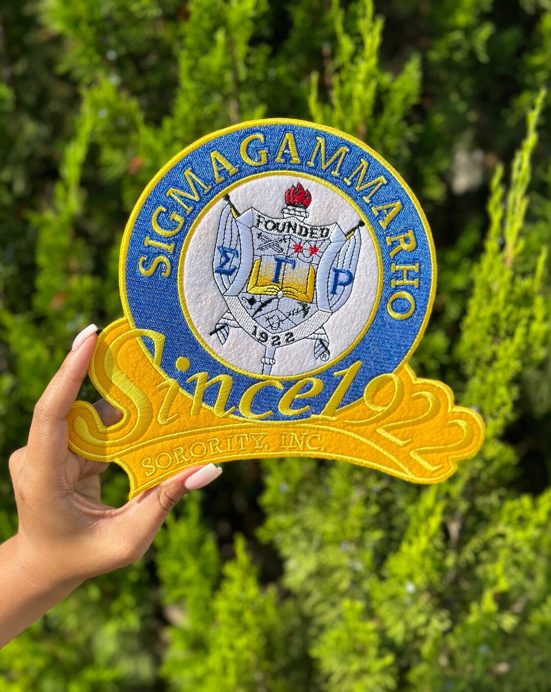 SGRHO Large Since 1922 Iron on Patch - Etsy