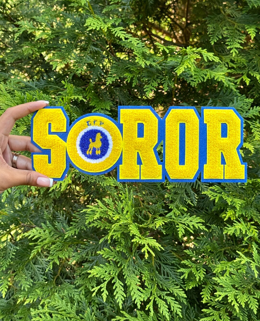 SGRHO Large SOROR Iron on Patch - Etsy