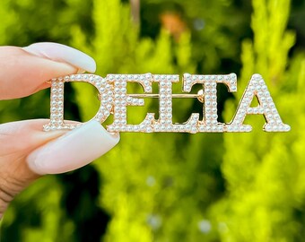 Delta Sigma Theta Sorority Pin, Delta Elephant Brooch, DST ...