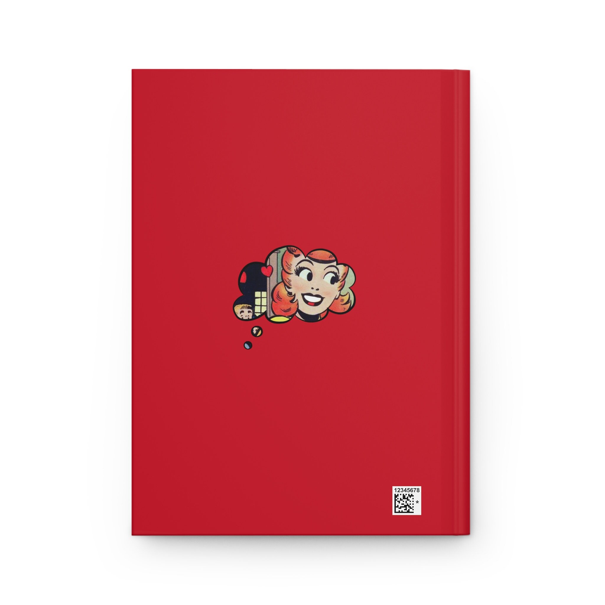 Vintage Teacher Cartoon Back to School Comics Hardcover Journal Retro ...