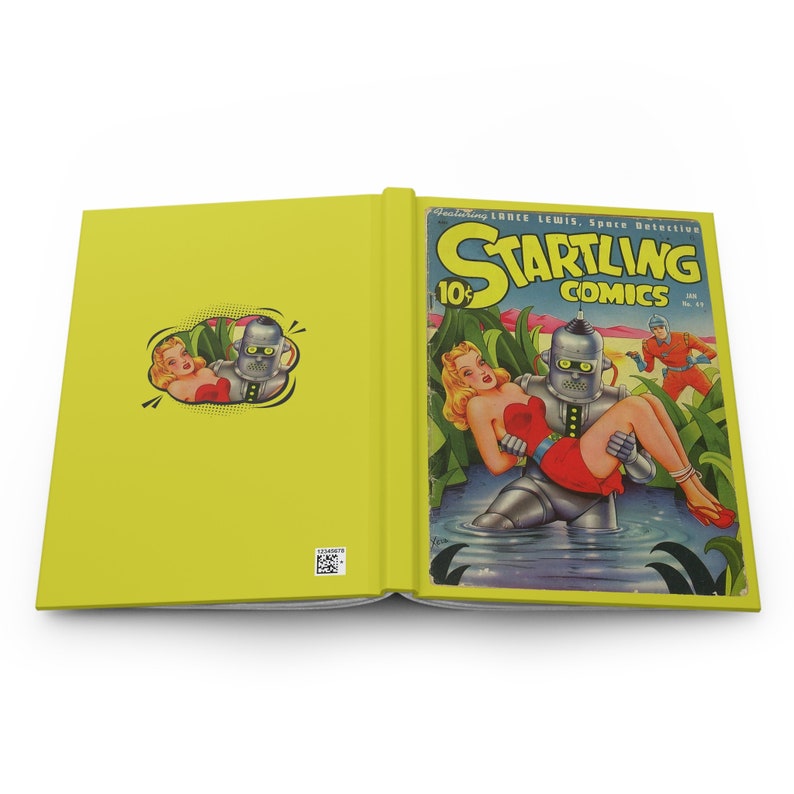 1948 Vintage Comic Book Startling Comics No 49 Hardcover Journal, Retro Sci-fi Gifts, Comic Book ...