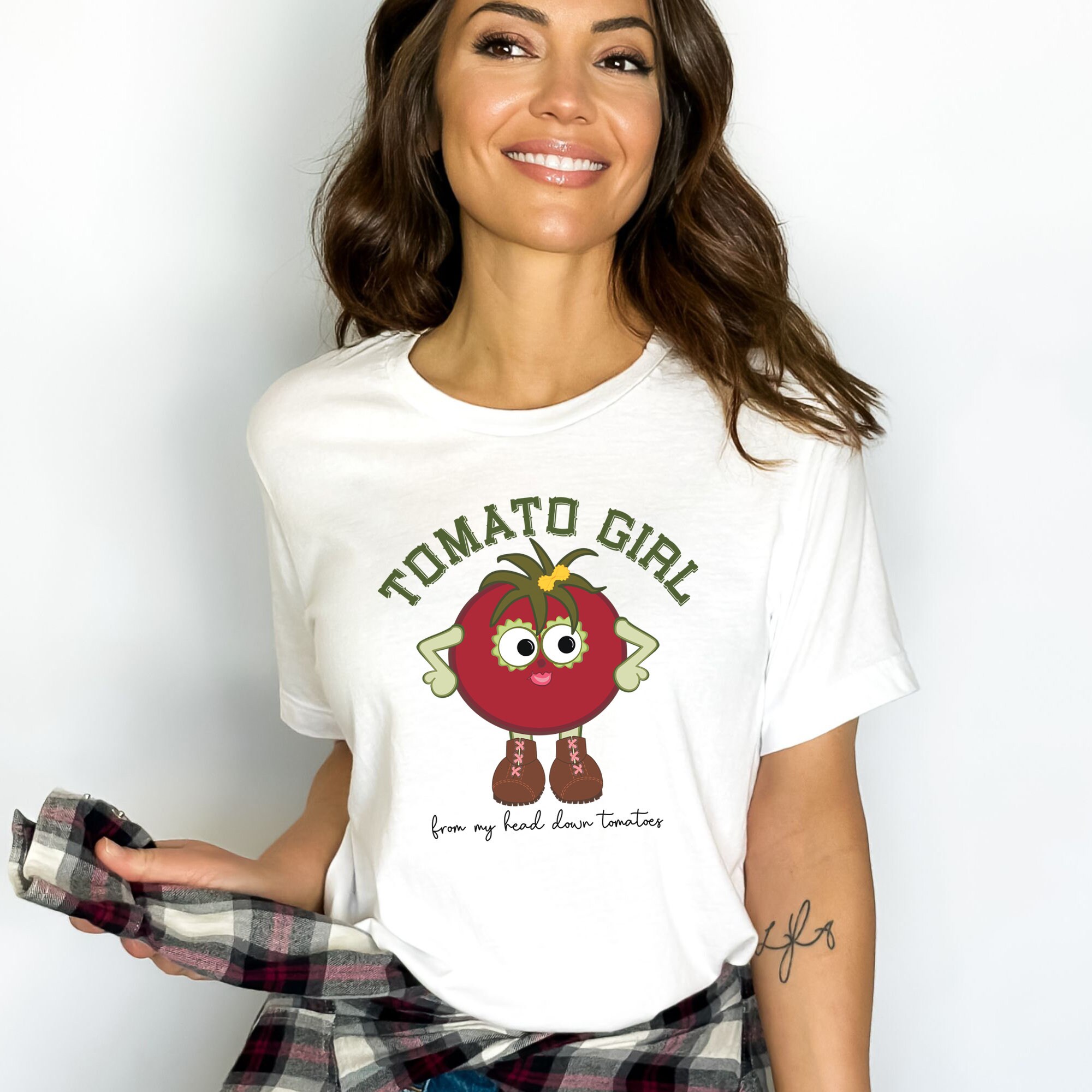 Tomato Girl From My Head Down Tomatoes Perfect Gift for Gardeners ...