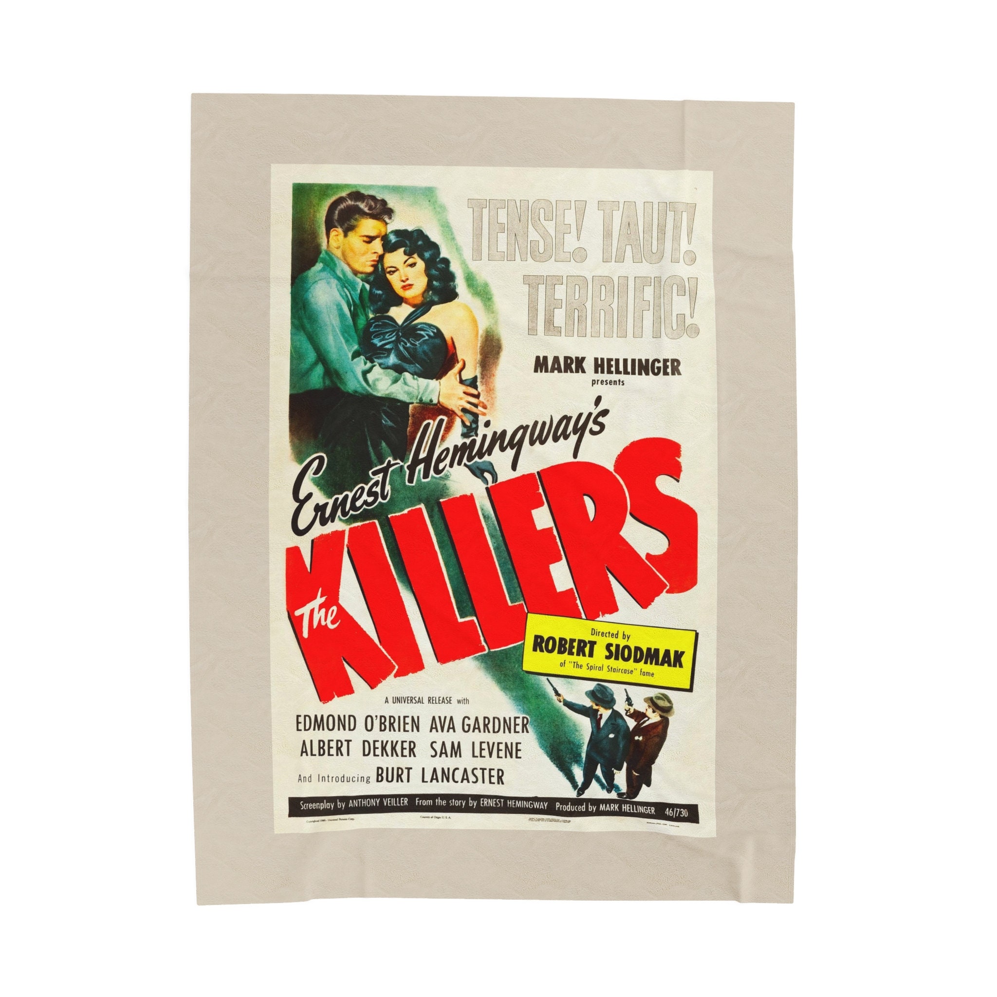 True Crime Gift for Him Thriller Law Movie Posters Blanket Gift for ...