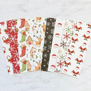 Holly Jolly Christmas Bookmarks Holiday Bookmarks - Etsy