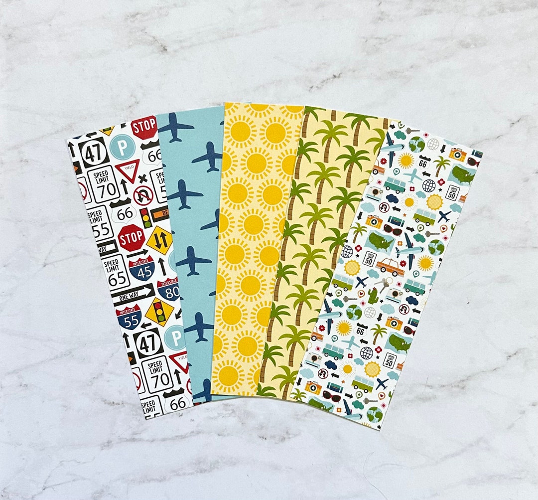Time to Travel Bookmarks | Vacation Bookmarks - Etsy