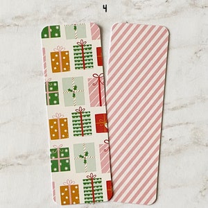 Cozy Christmas Bookmarks | Holiday Bookmarks - Etsy