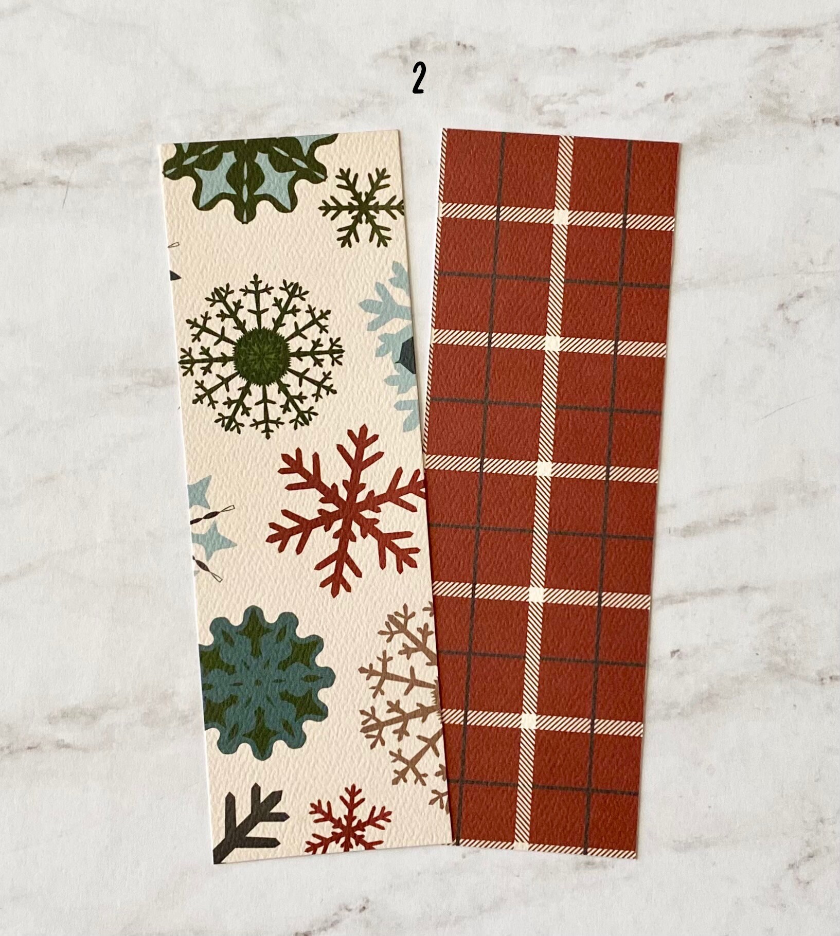 Let It Snow Bookmarks Winter Bookmarks - Etsy