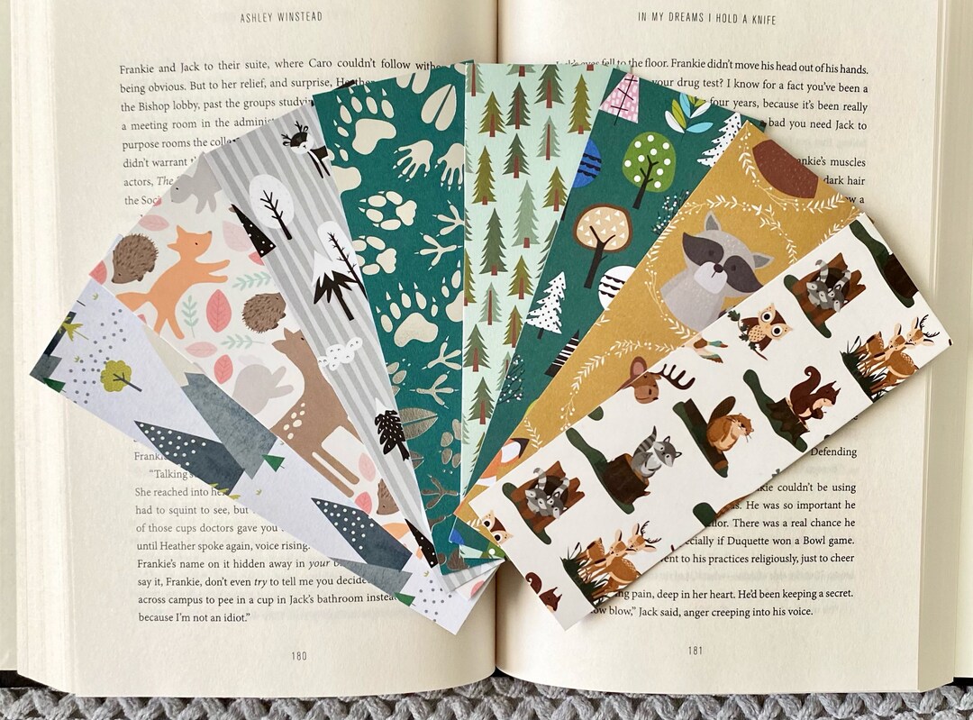 Explore the Wilderness Bookmarks | Plant and Animal Bookmarks - Etsy