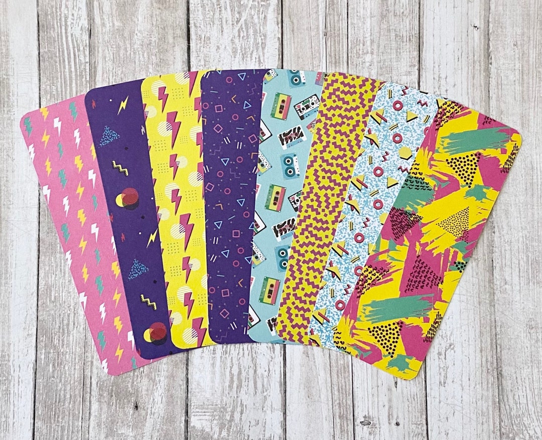 90's Flashback Bookmarks - Etsy
