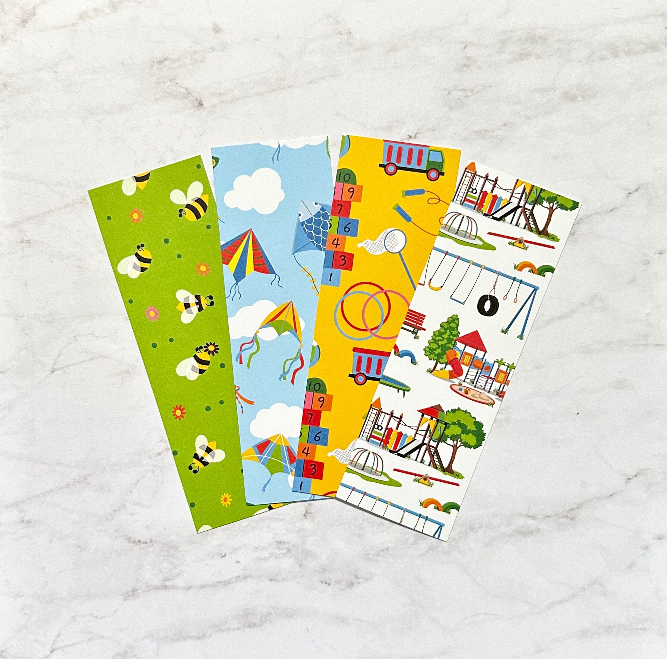 Play Outside Bookmarks Summer Fun Bookmarks - Etsy