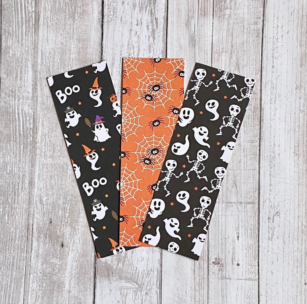 Spooky Friends Bookmarks | Halloween Bookmarks - Etsy