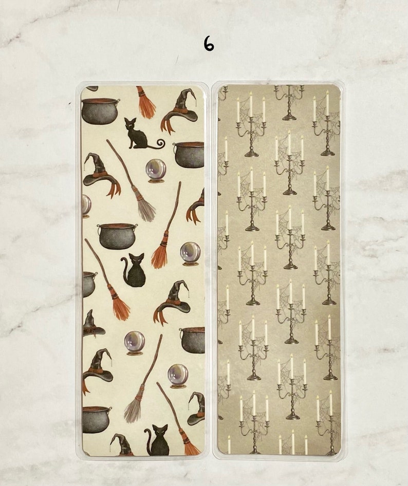 Halloween Market Bookmarks | Etsy