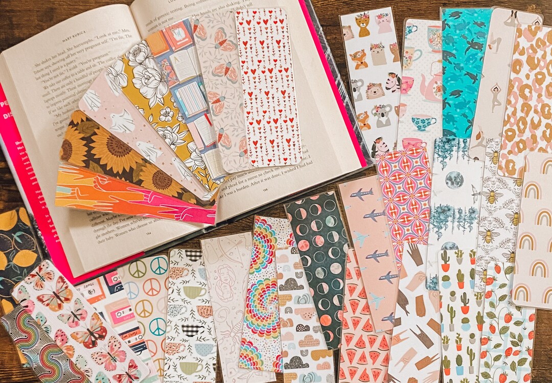 Mystery Bookmark Bundle | Random Set of 3 Bookmarks - Etsy