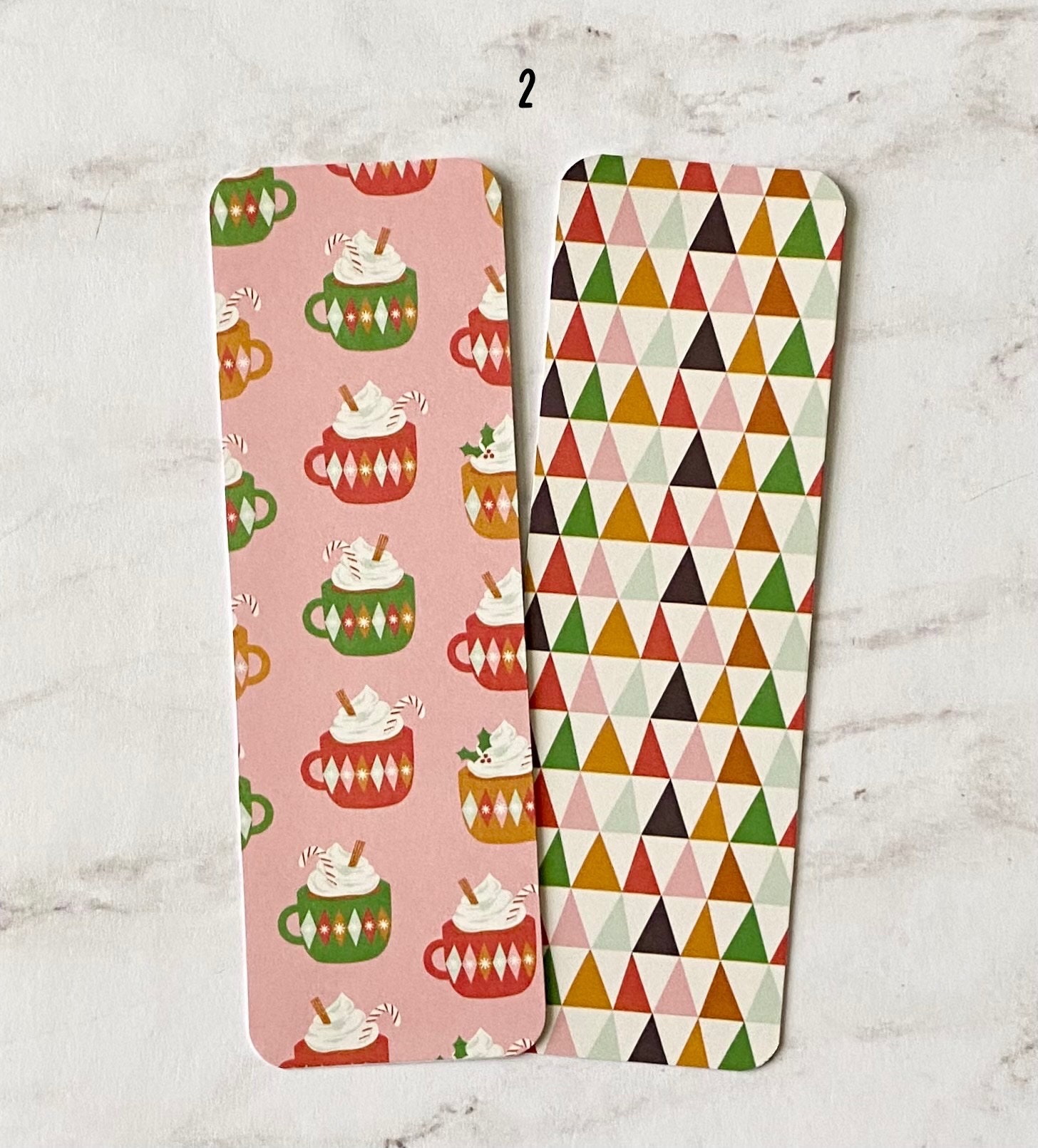 Cozy Christmas Bookmarks | Holiday Bookmarks - Etsy