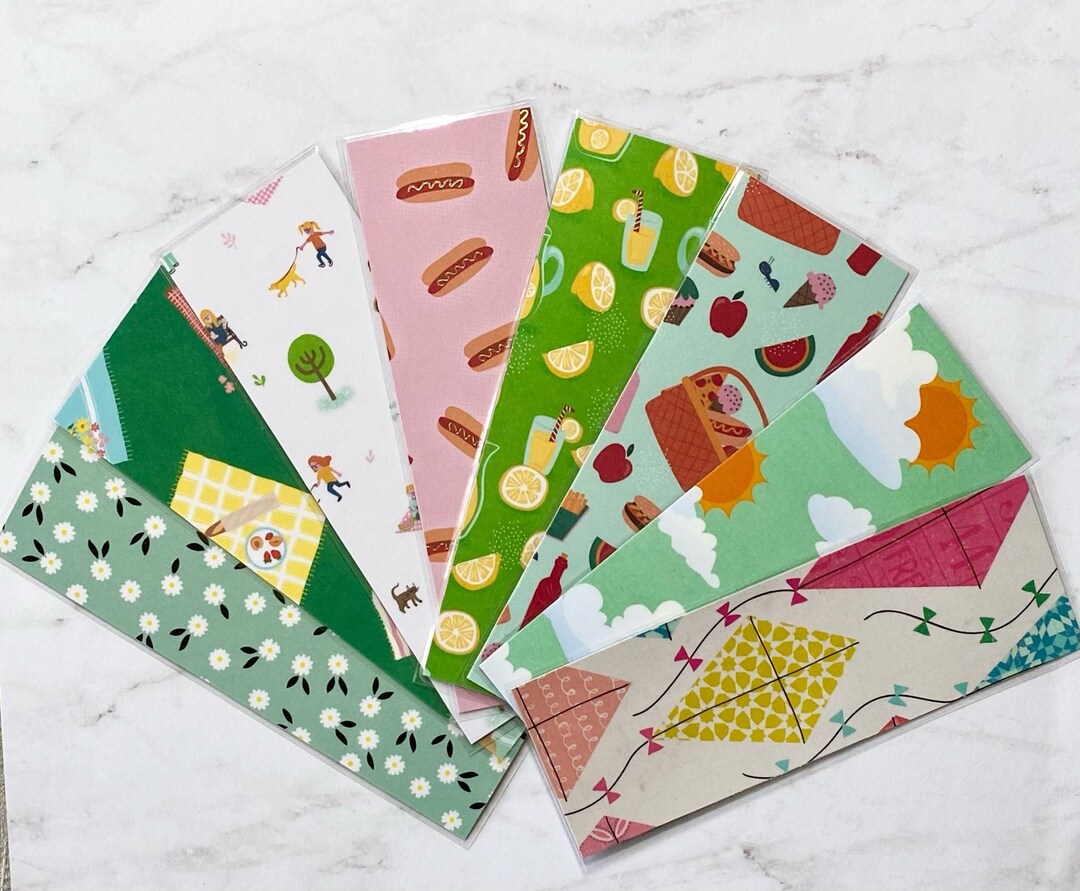 Picnic in the Park Bookmarks - Etsy