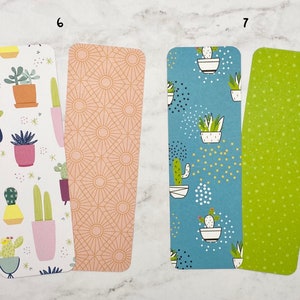 Cactus and House Plant Bookmarks | Plant and Floral Bookmarks - Etsy