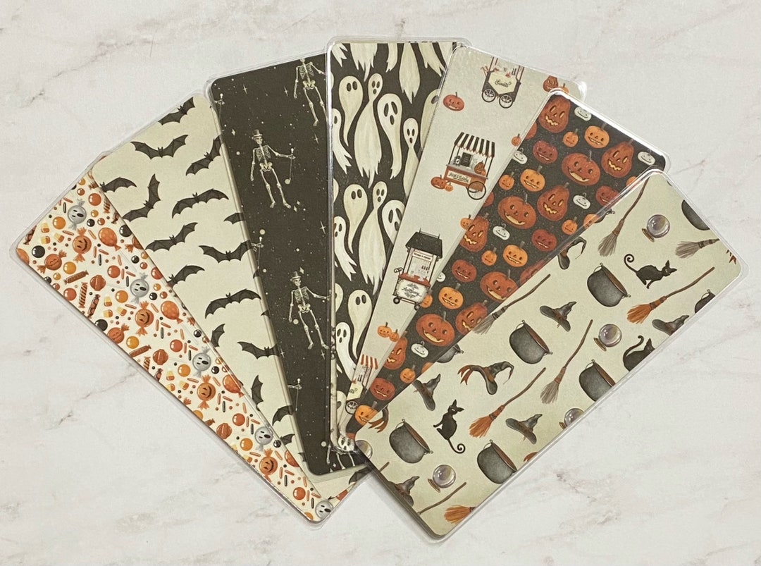 Halloween Market Bookmarks - Etsy