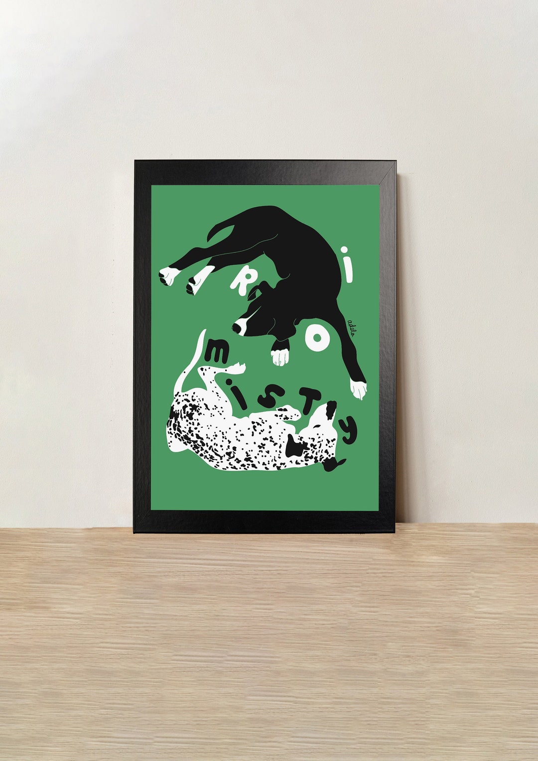 Custom Pet Portrait Print – Hand Drawn Dog or Cat Art (A4/A5) - Etsy