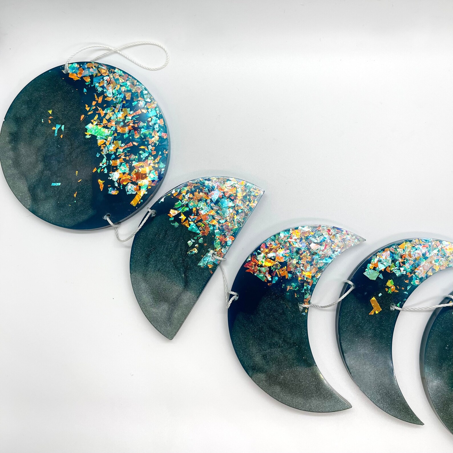 Custom Resin Phases of the Moon Wall Hanging - Etsy