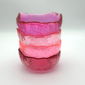 Custom Resin “textured Glass” Bowl - Etsy