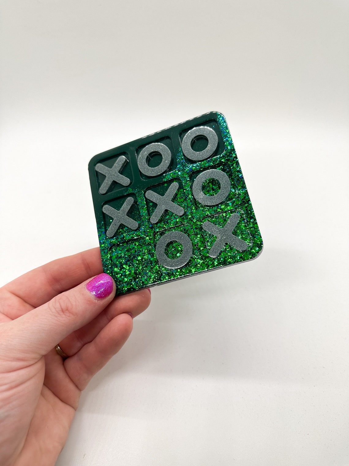 Resin Mini Tic-tac Toe Board - Etsy