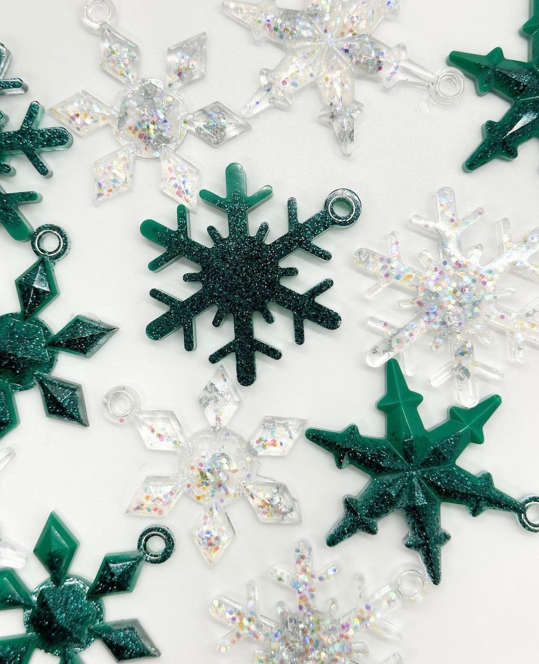 Custom Mini Snowflake Ornaments/hangings - Etsy