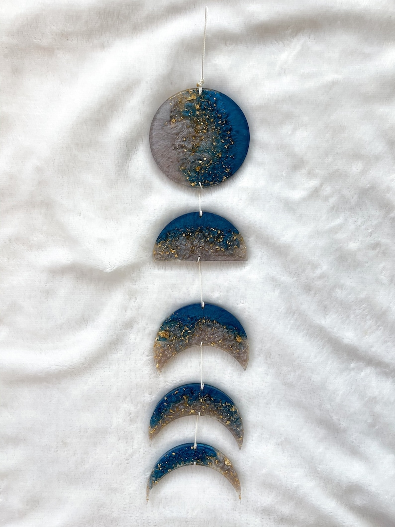 Custom Resin Phases of the Moon Wall Hanging - Etsy