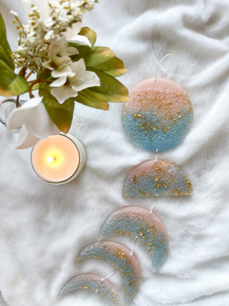 Custom Resin Phases of the Moon Wall Hanging - Etsy