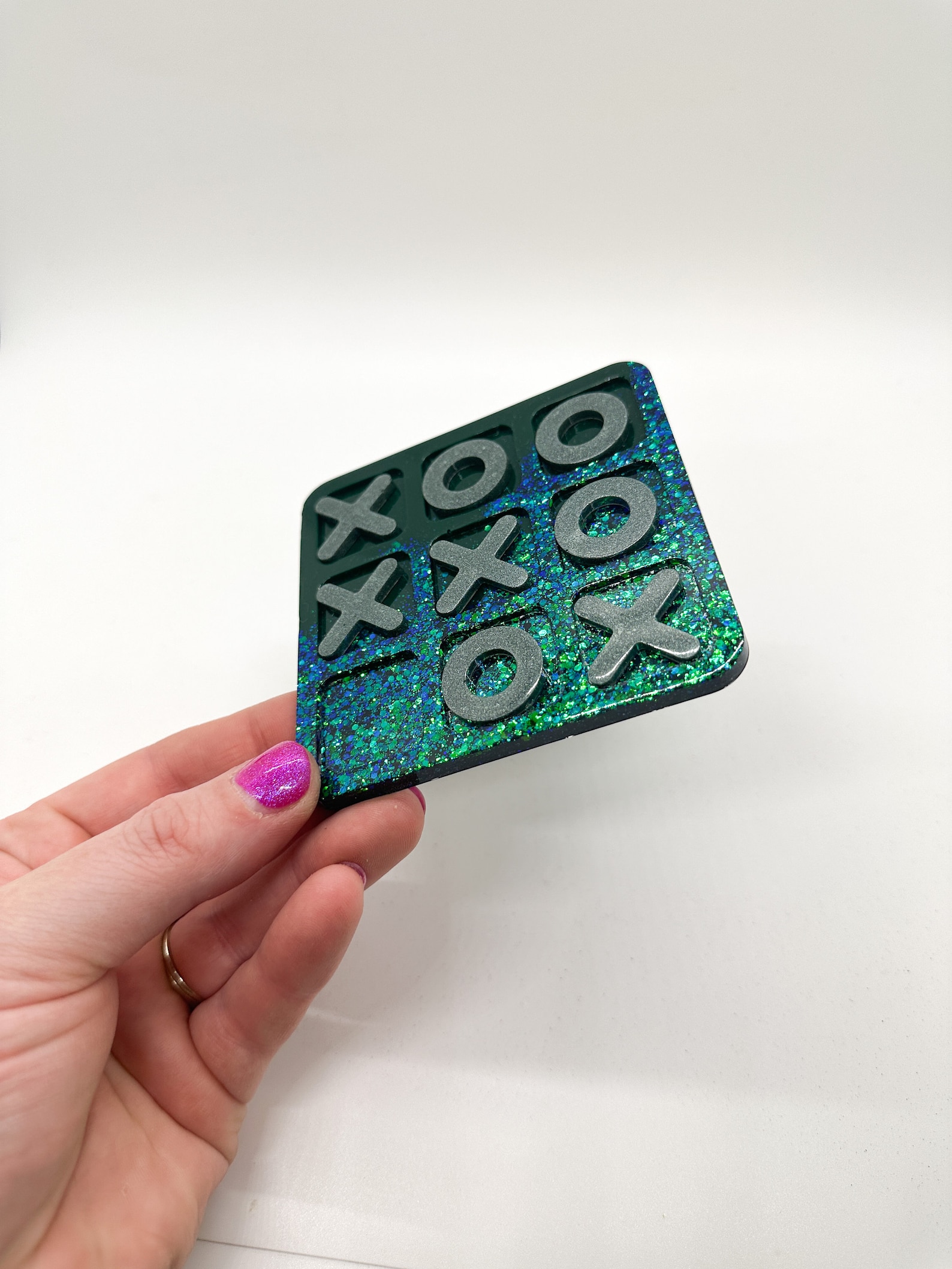Resin Mini Tic-tac Toe Board - Etsy