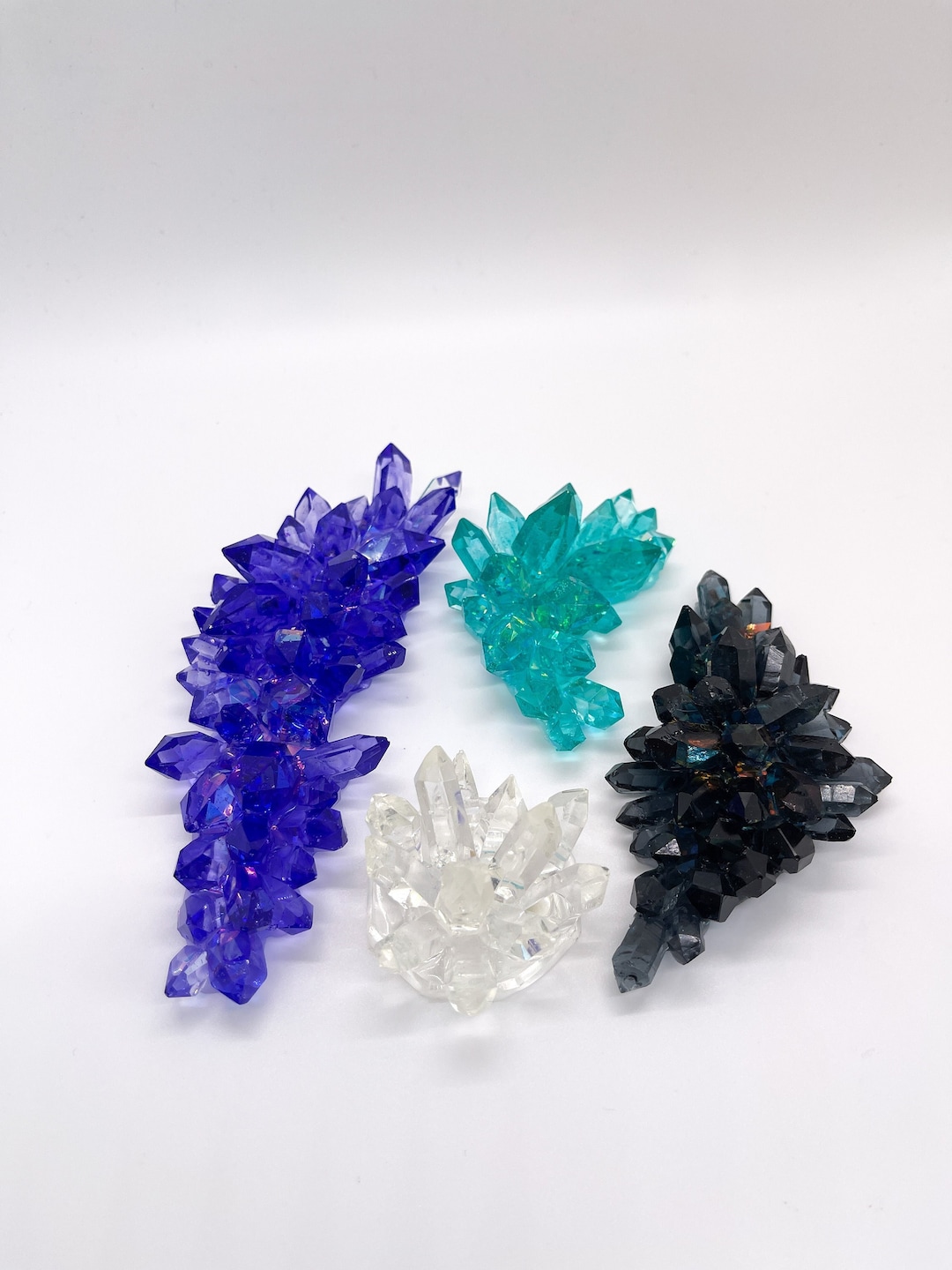 Custom Resin Crystal Cluster - Etsy