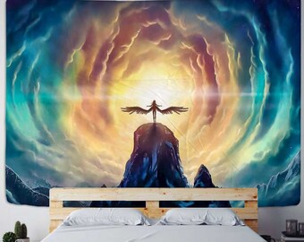Angel Wall Tapestry - Etsy