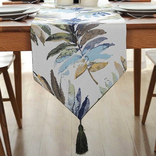 Leaf Table Runner - Etsy
