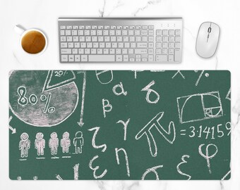 Math Desk Mat - Etsy