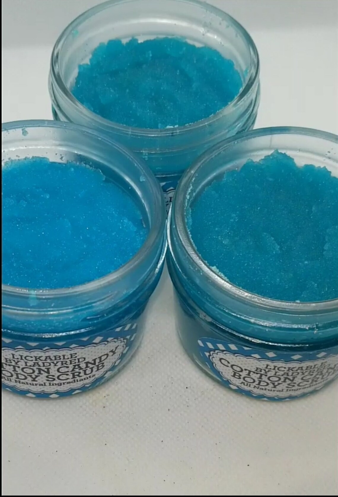 Algodón De Azúcar Exfoliante Corporal Etsy España