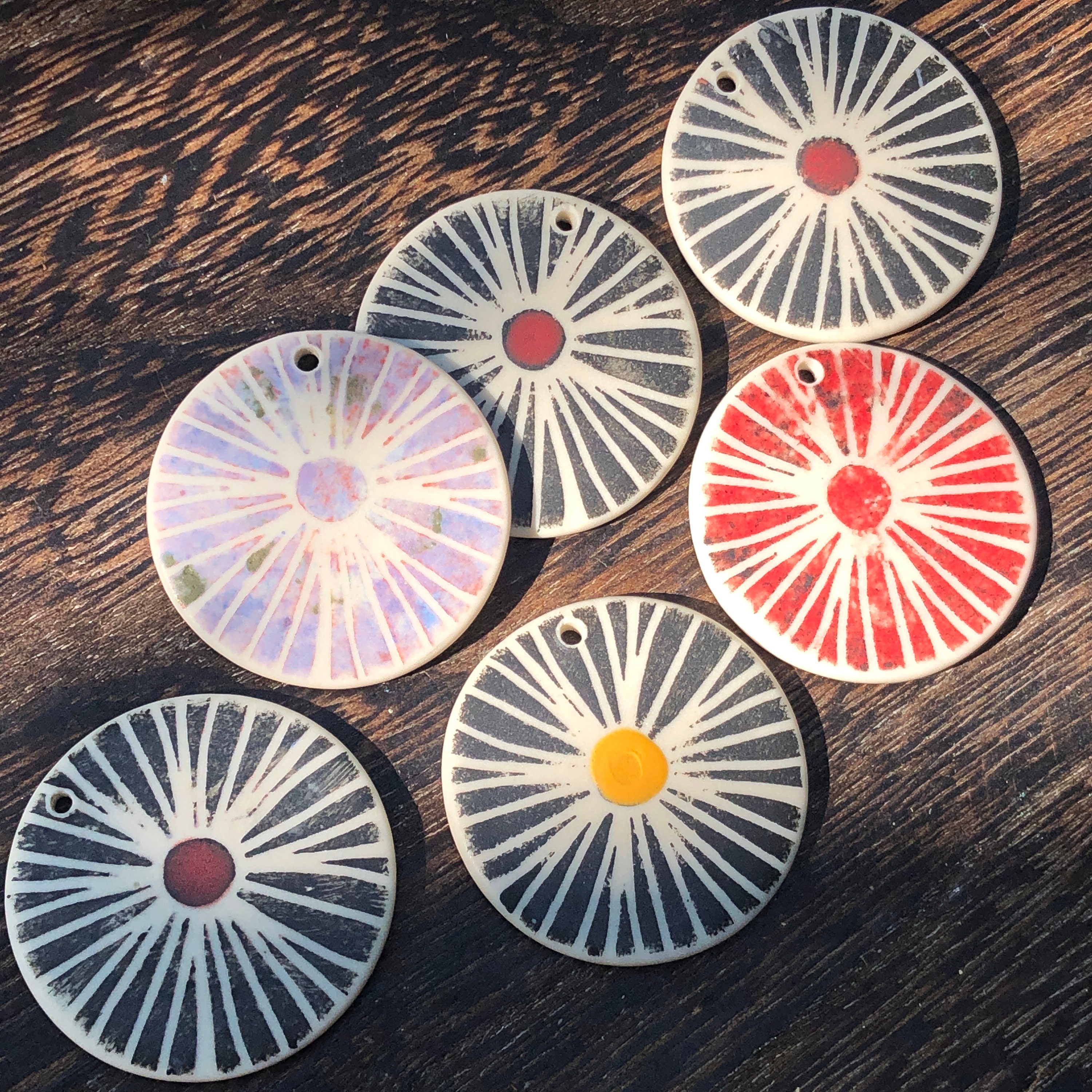 Porcelain Steampunk Pendants-pottery Pendant-charm-necklace - Etsy